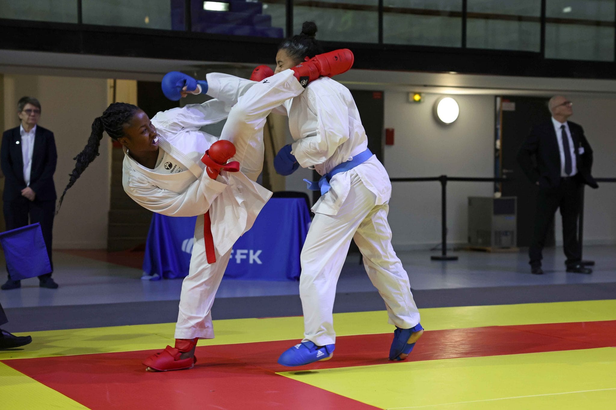 Thalya Sombé aux championnats d'Europe seniors