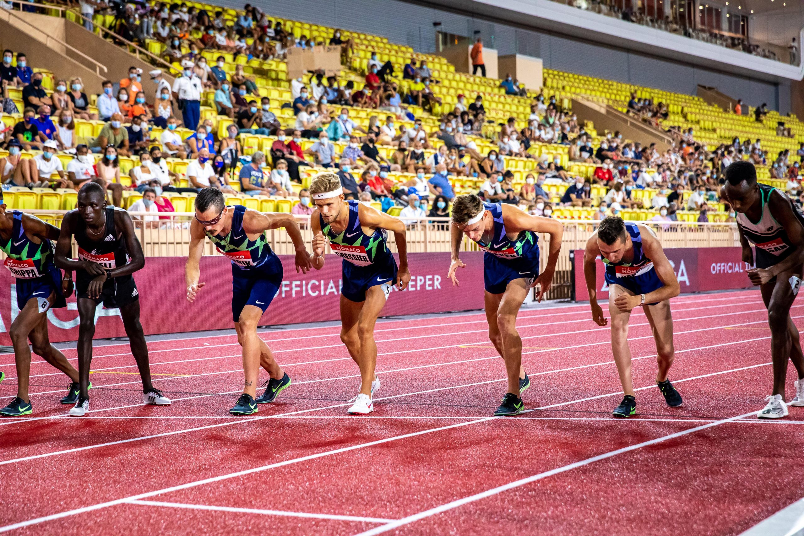 Monaco Jimmy Gressier bat le record de France du 5000m