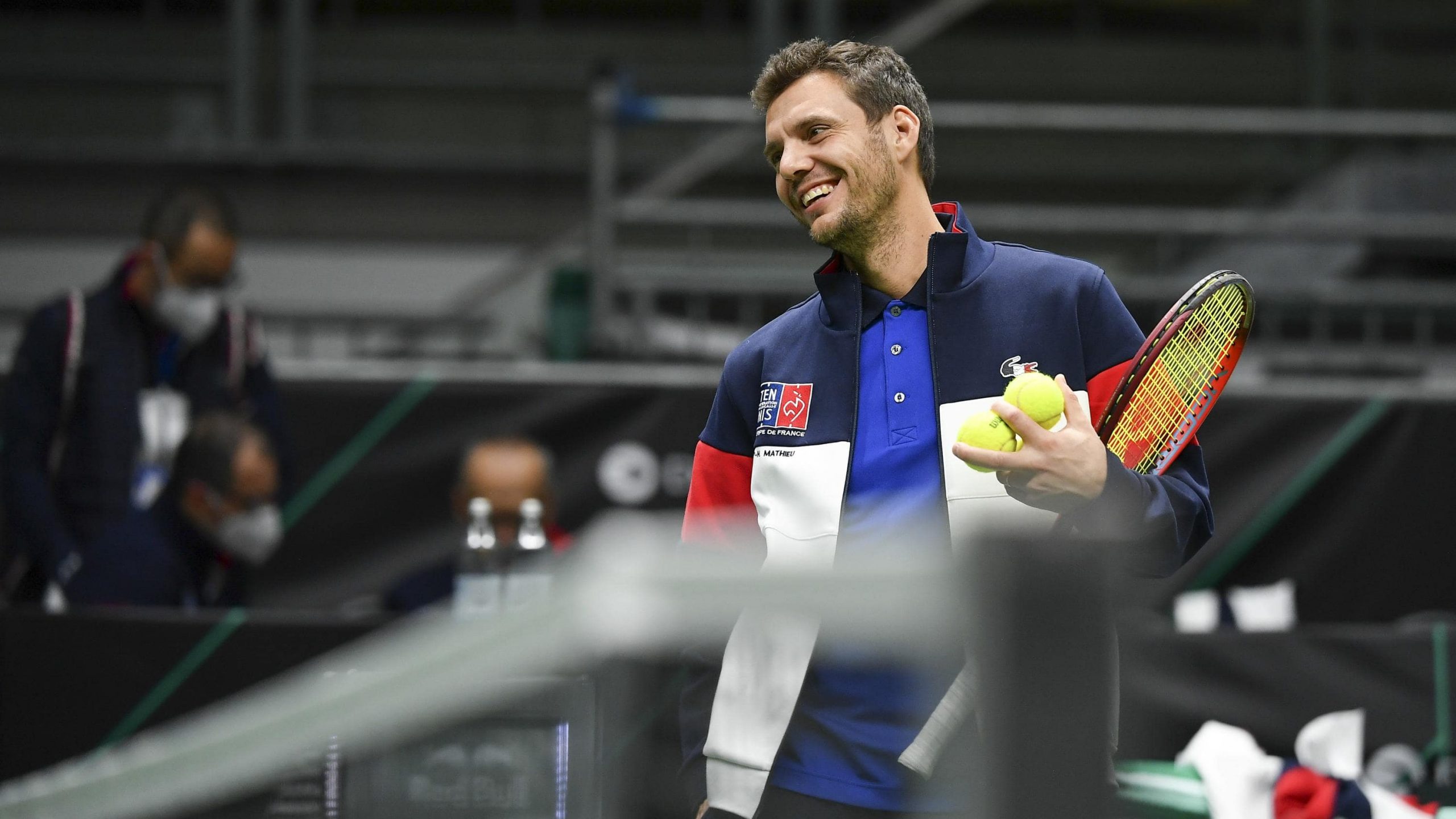 Paul-Henri Mathieu capitaine de la France en Coupe Davis