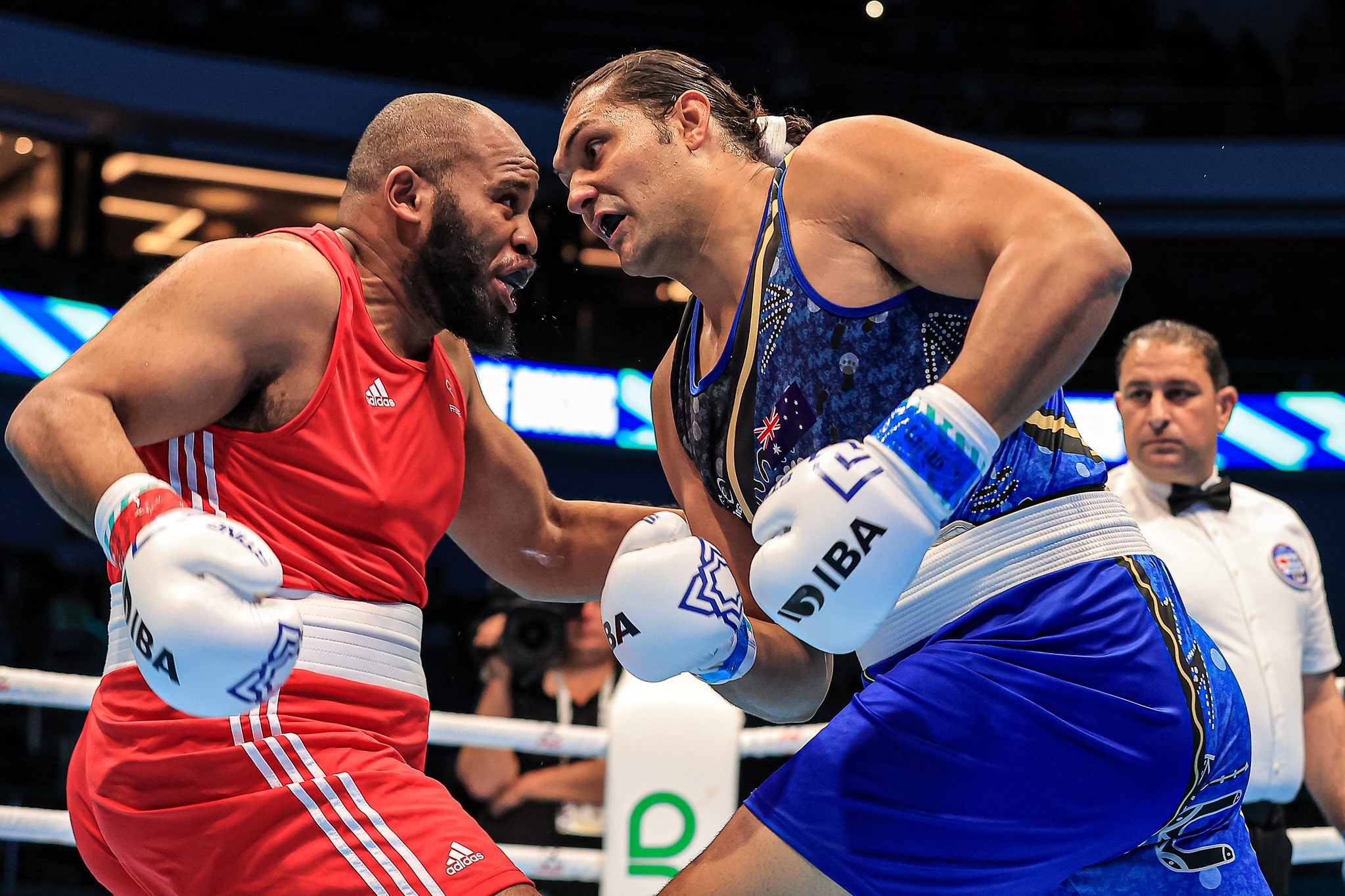 Boxe Bouafia et Aboudou au TQO de Milan