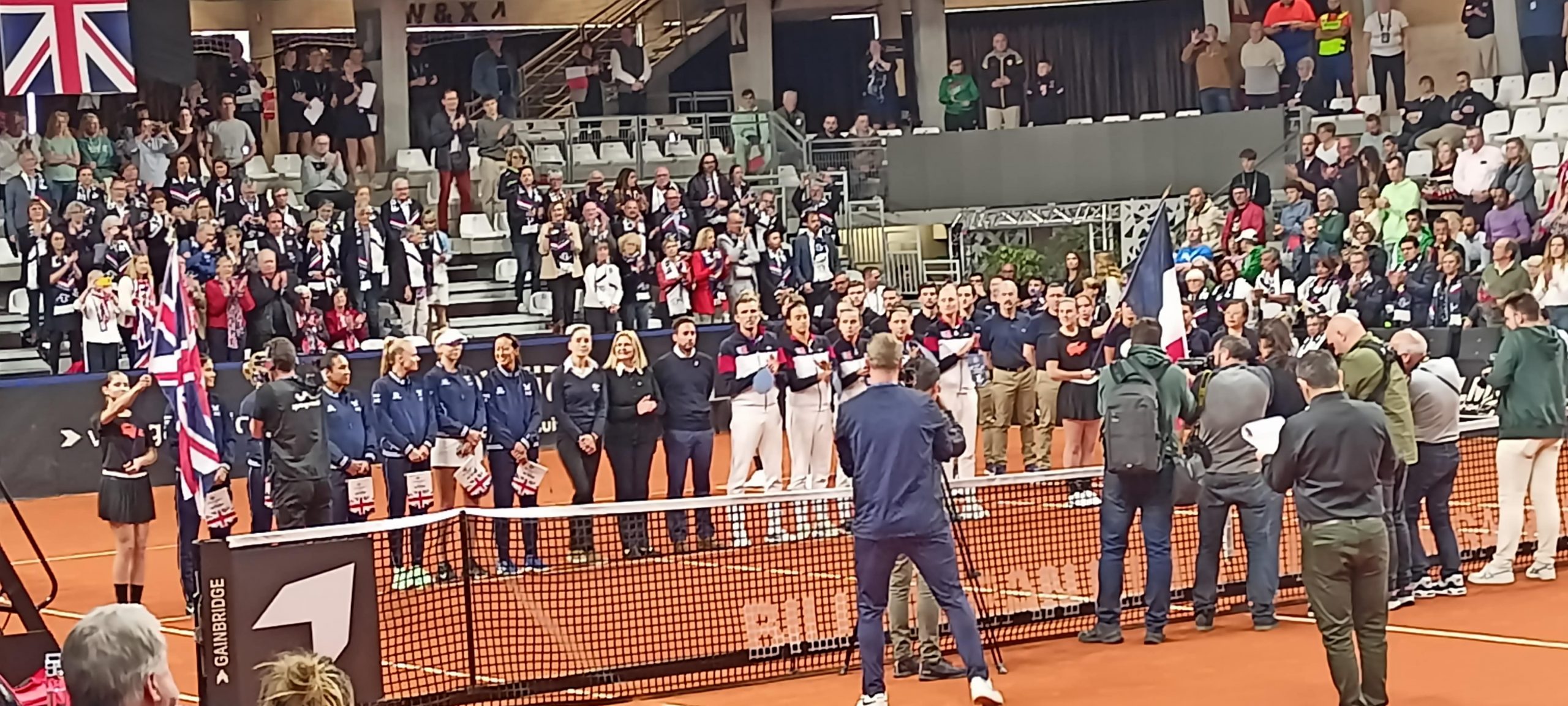 Tennis France-Slovaquie en Coupe Davis au Portel