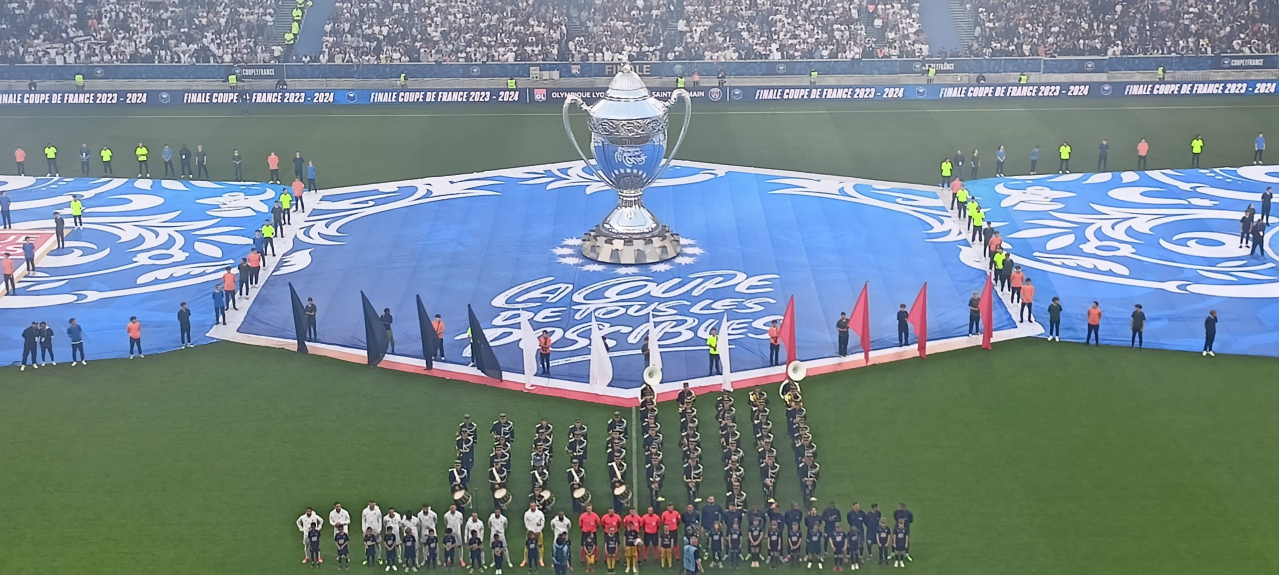Finale de la Coupe de France à Lille