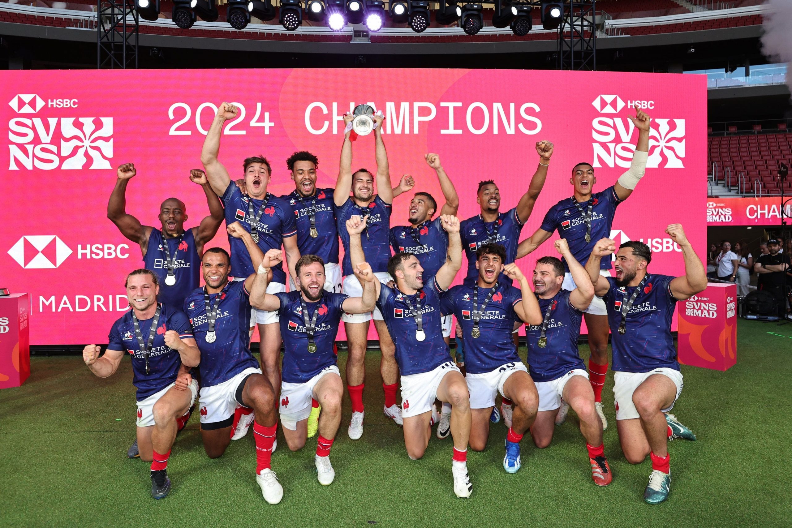 France rugby à 7: le triomphe de Madrid