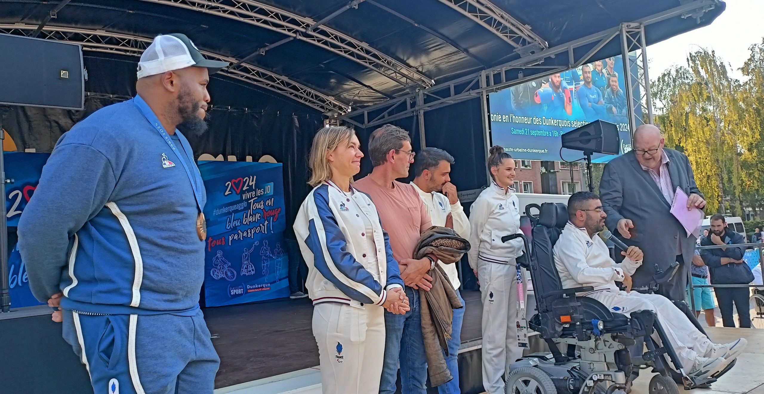 Dunkerque sélectionnés olympiques à l'honneur