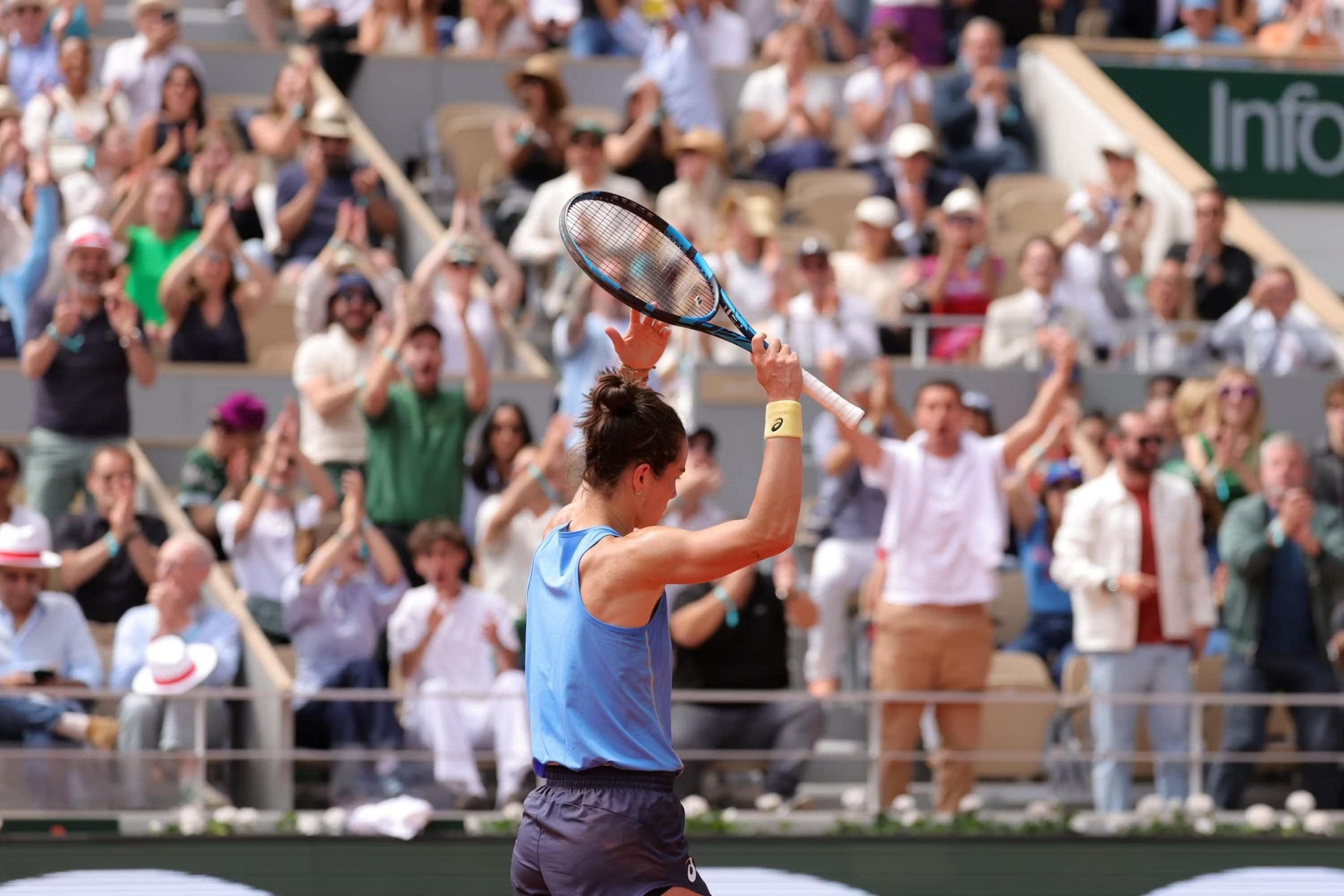 Roland-Garros Boisson Andreeva 2-0 en 1/4 de finale